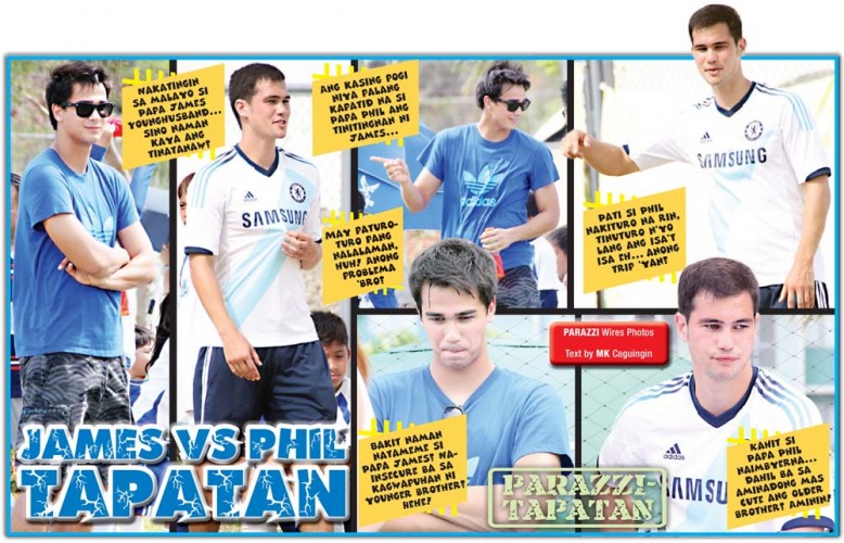 James vs Phil Tapatan - Pinoy Parazzi