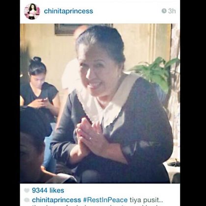 RIP Tiya Pusit - Pinoy Parazzi