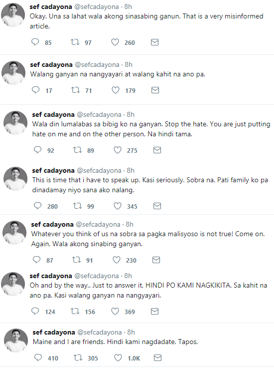 WALANG 'SEFMAINE': Sef Cadayona, umalma na sa malisyosong intriga sa ...