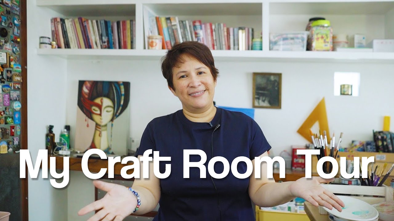 VLOG WATCH: Janice De Belen's Creative Craft Room - Pinoy Parazzi