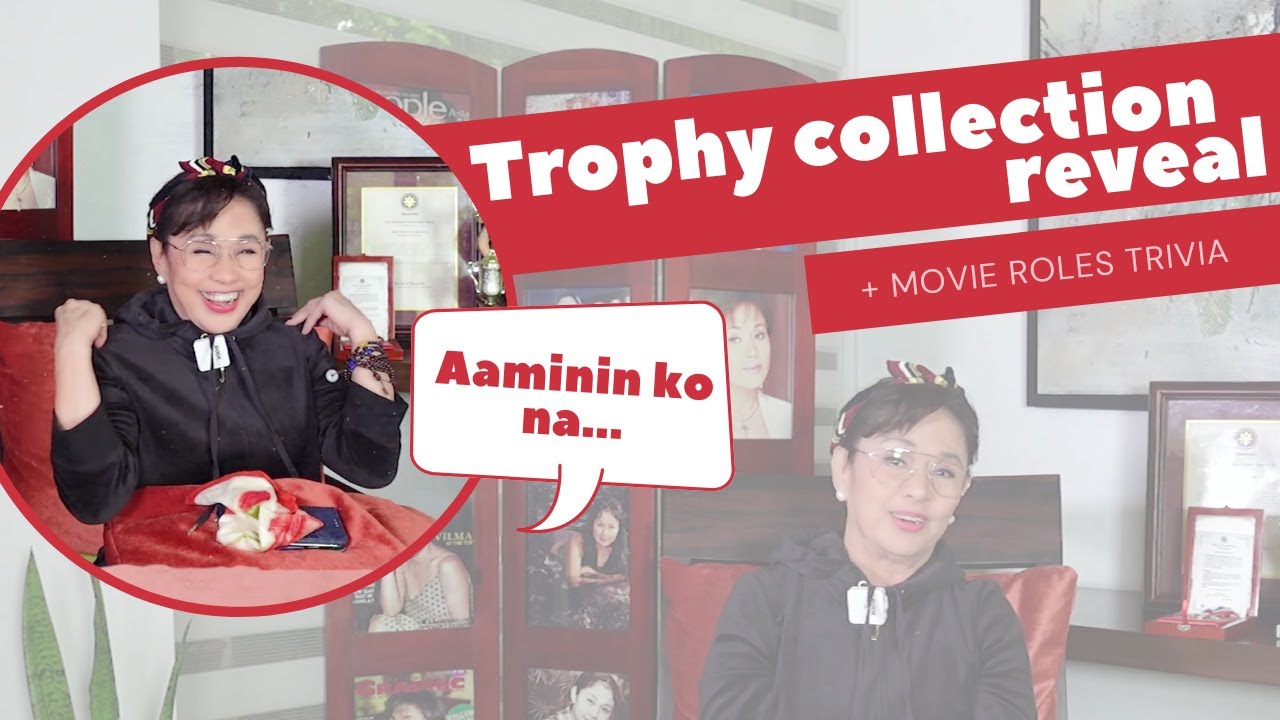 VLOG WATCH: Vilma Santos-Recto's Trophy Collection (plus movie trivias ...
