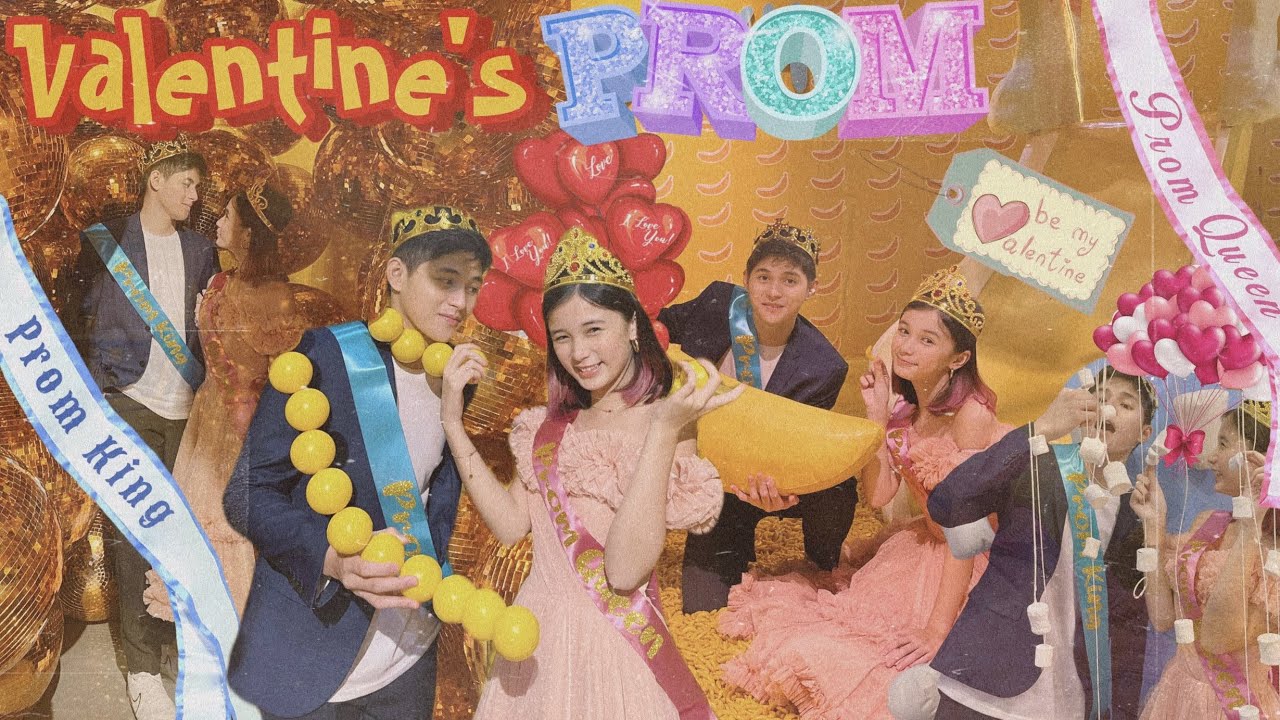 VLOG WATCH: A Valentine Prom Date with Allen Ansay and Sofia Pablo ...